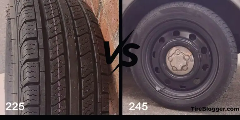 225 vs 245 Tires - Comparison TABLE