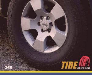 255 vs 265 Tires - Comparison TABLE