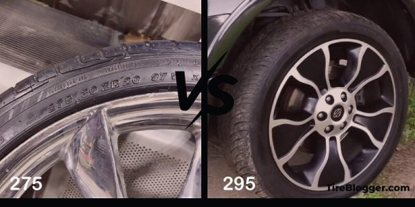 275 vs 295 Tires - Comparison TABLE
