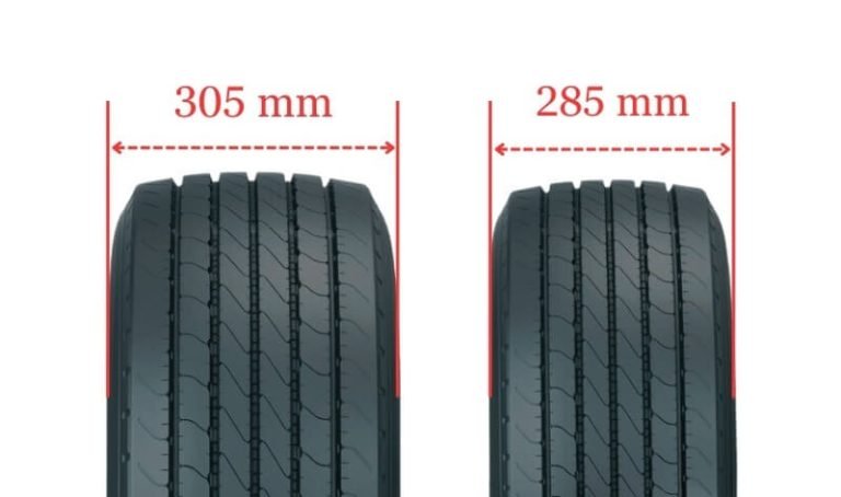 Tire Size 285 vs 305 - Comparison TABLE