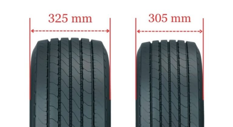 305 vs 325 Tires - Comparison TABLE