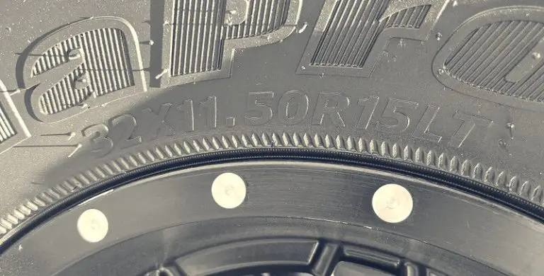 Tire Size 32x11.50r15 in Metric - TABLE Chart