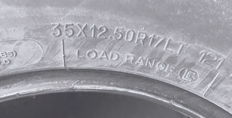 Tire Size 35x11.5r17 to Metric - TABLE Chart