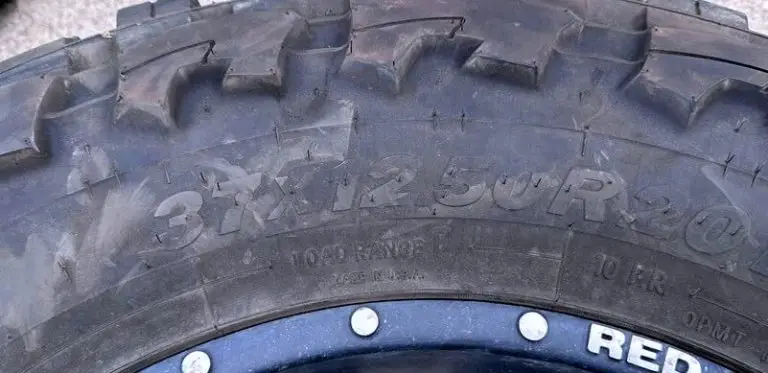 Tire Size 37x12.5r20 to Metric - TABLE Chart