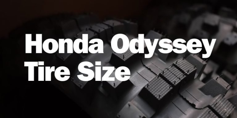 Honda Odyssey 2014 Tire Size