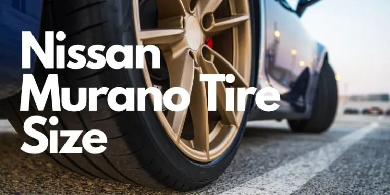 2020 Nissan Murano Tire Size