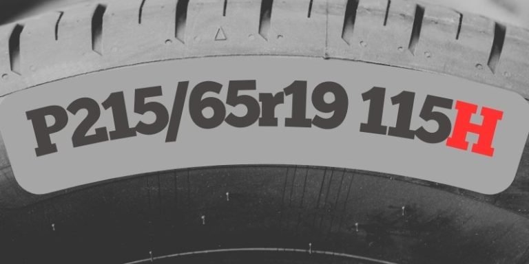 What Does H Mean on a Tire? - Tire Blogger